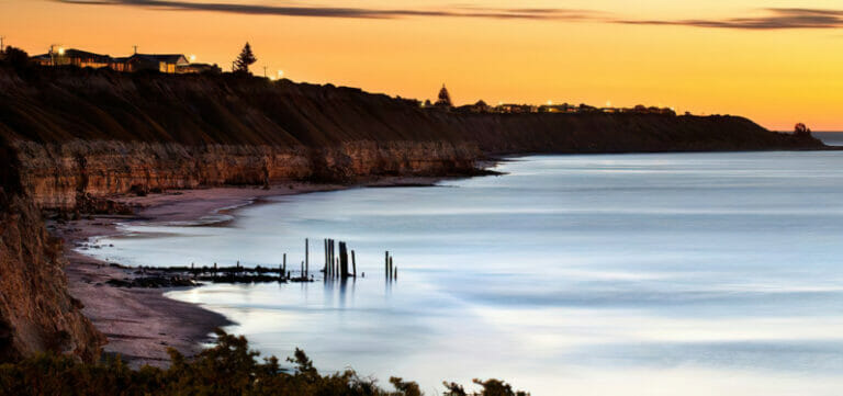 Port Willunga sunset | Friends of Port Willunga Inc.